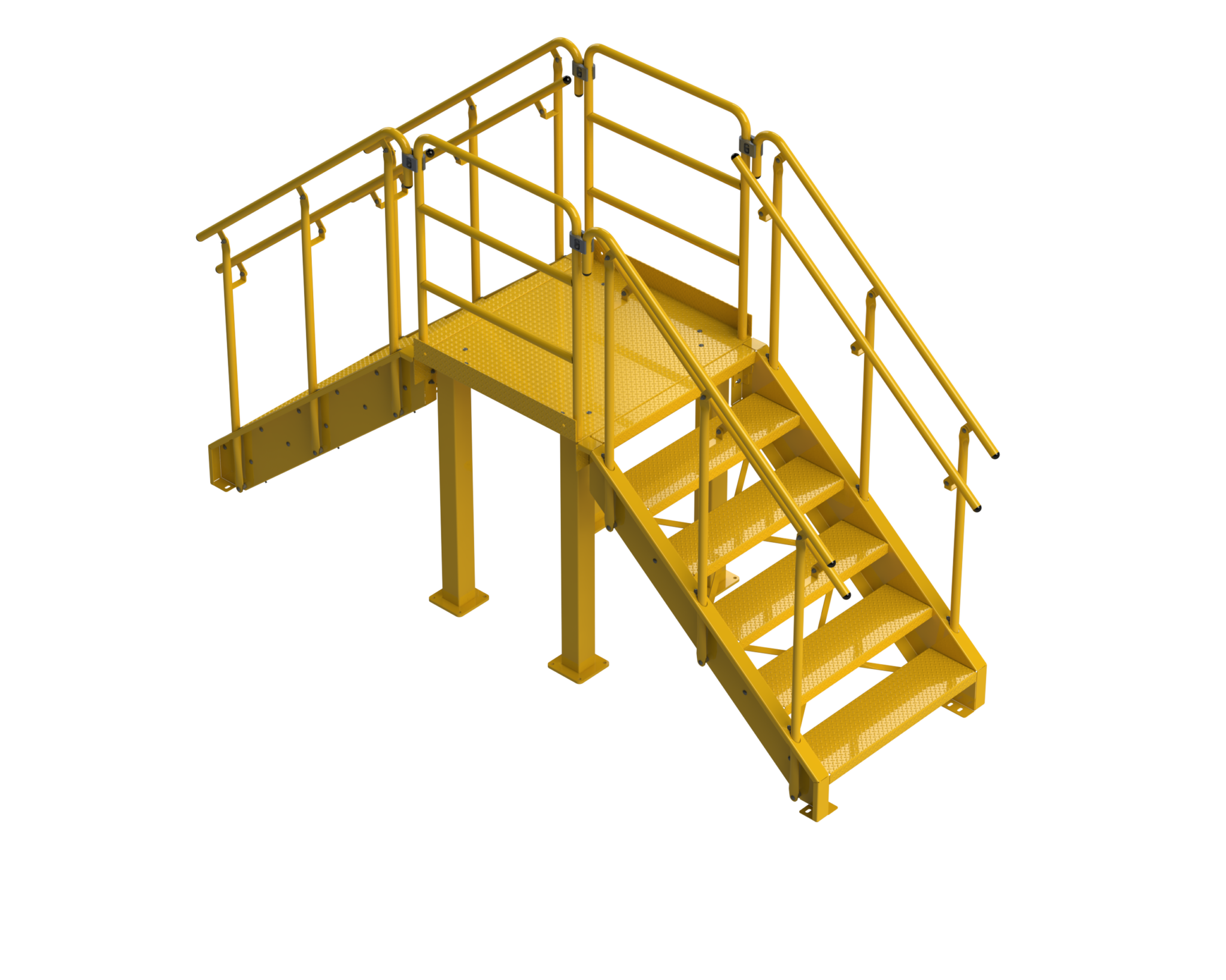 Industrial Crossover Stairs, Platforms, Bridges, and Ladders - Lapeyre ...