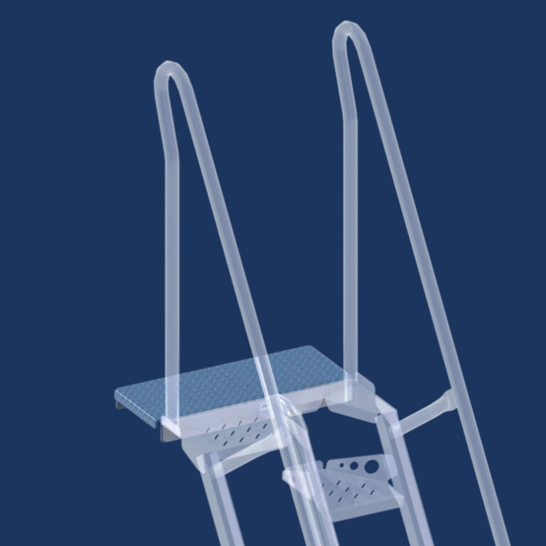 Alternating Tread Stairs (Ships Ladder Alternative) - Lapeyre Stair